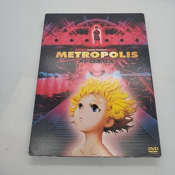 Media | Metropolis Osamu Tezuka Manga Anime 2 Disc Set Dvd Plus Pocket ...